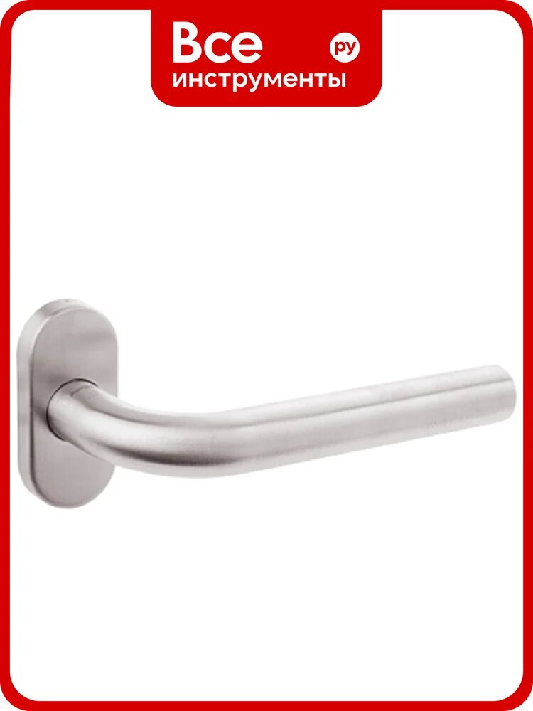 Ручки дверные APECS H-0901 INOX/304, из стали AISI 304, комплект с крепежом для входных дверей