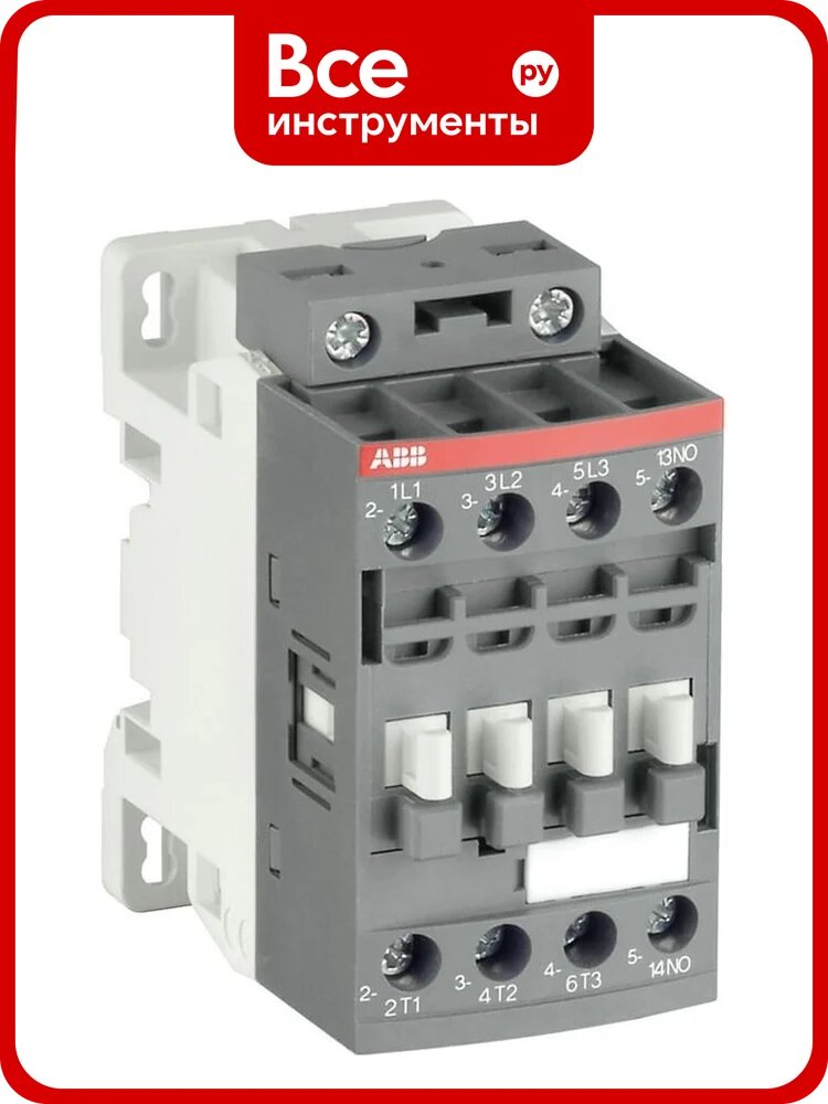 Контактор AF12-30-10-13 12А 100-250BAC/DC ABB 1SBL157001R1310 надежной конструкции