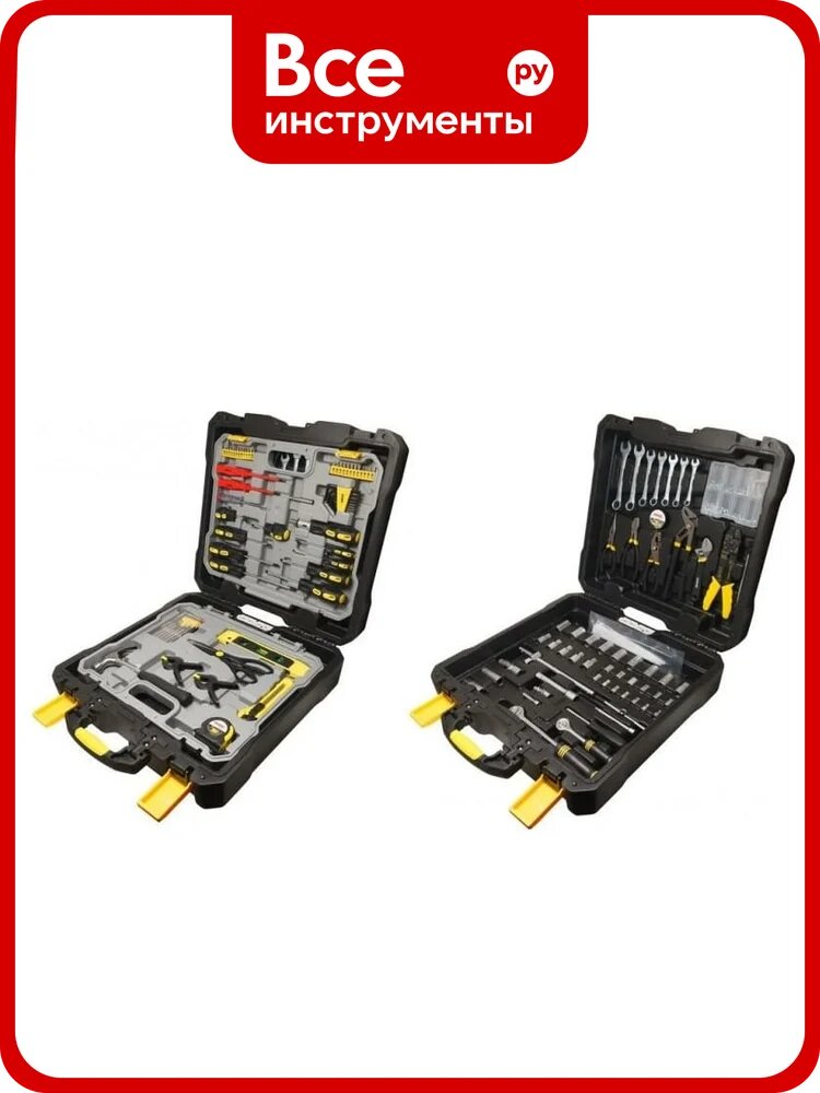 Набор инструментов WMC TOOLS 400 предметов, 1/4, 1/2, 6гр, 4-22мм, дорожный кейс WMC-40400(48123)