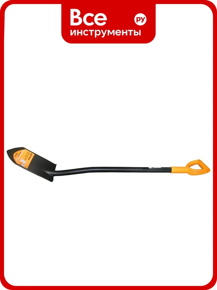 Штыковая лопата SKRAB ERGONOMIC 198x292x1160 мм, металлический черенок
