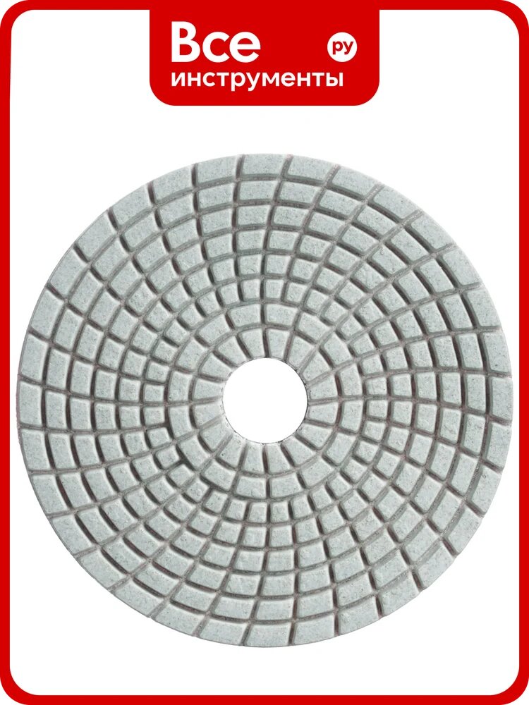 Круг алмазный гибкий шлифовальный Черепашка 100 мм, №100 Diamond Industrial DIDCHSH100, из натурального