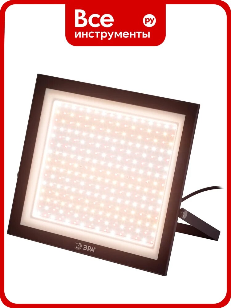 Фитопрожектор для растений светодиодный ЭРА FITO150WRa90LED полного спектра профессиональный 150 Вт Б0059880