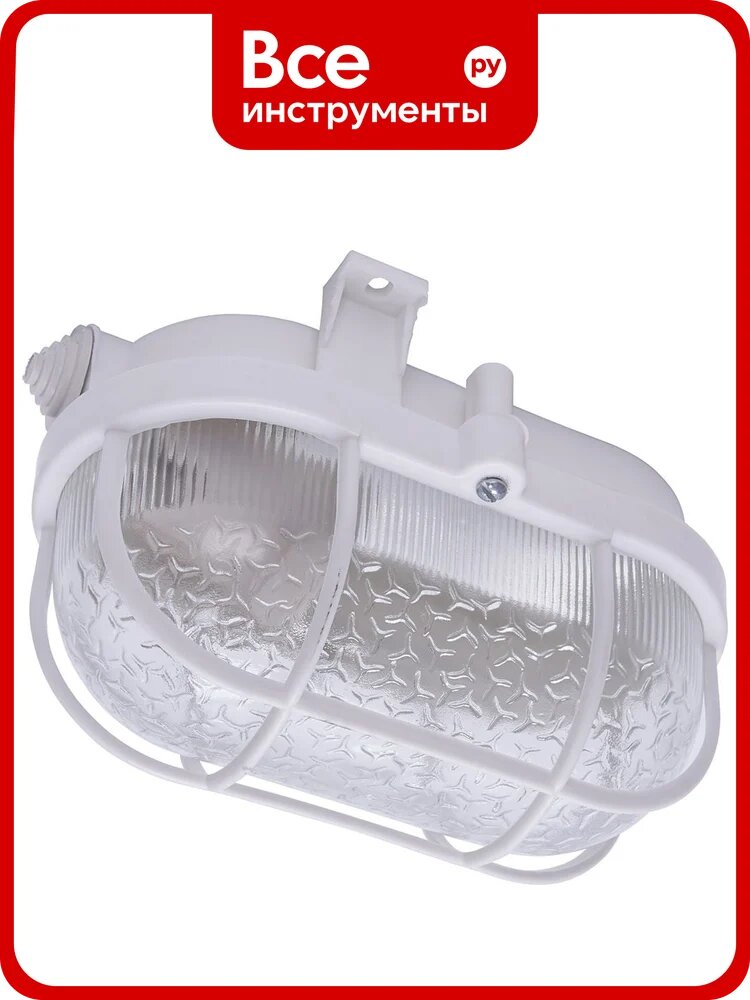 Накладной светильник с решеткой FERON НБП 01-60-002 IP54, 220V, 60Вт, Е27 41404