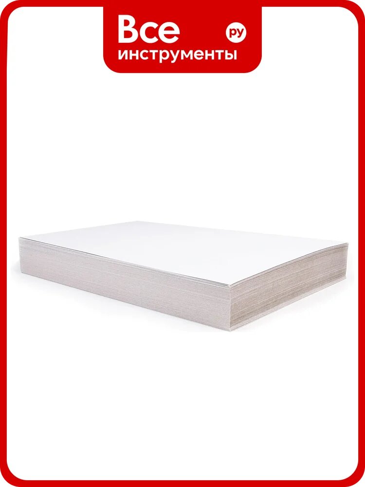 Картон для подшивки документов BRAUBERG А4, немелованный, 100 л, 260 г/м2, 210х297 мм, 124877