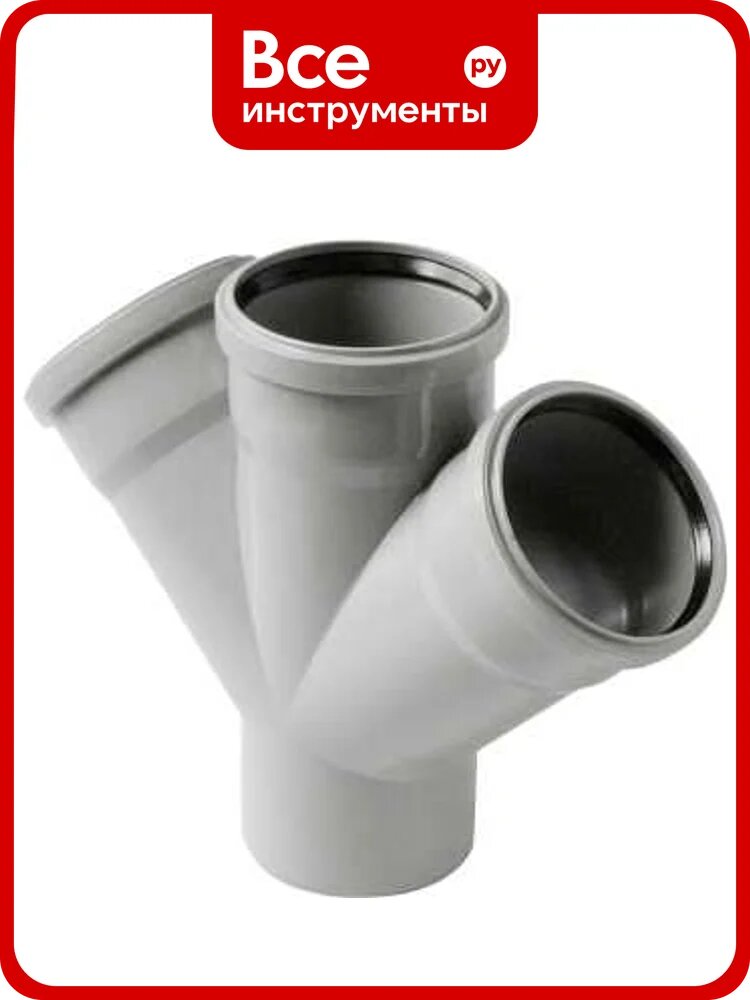 Крестовина VALFEX 50/50/50x45, внутренняя канализация 27105050