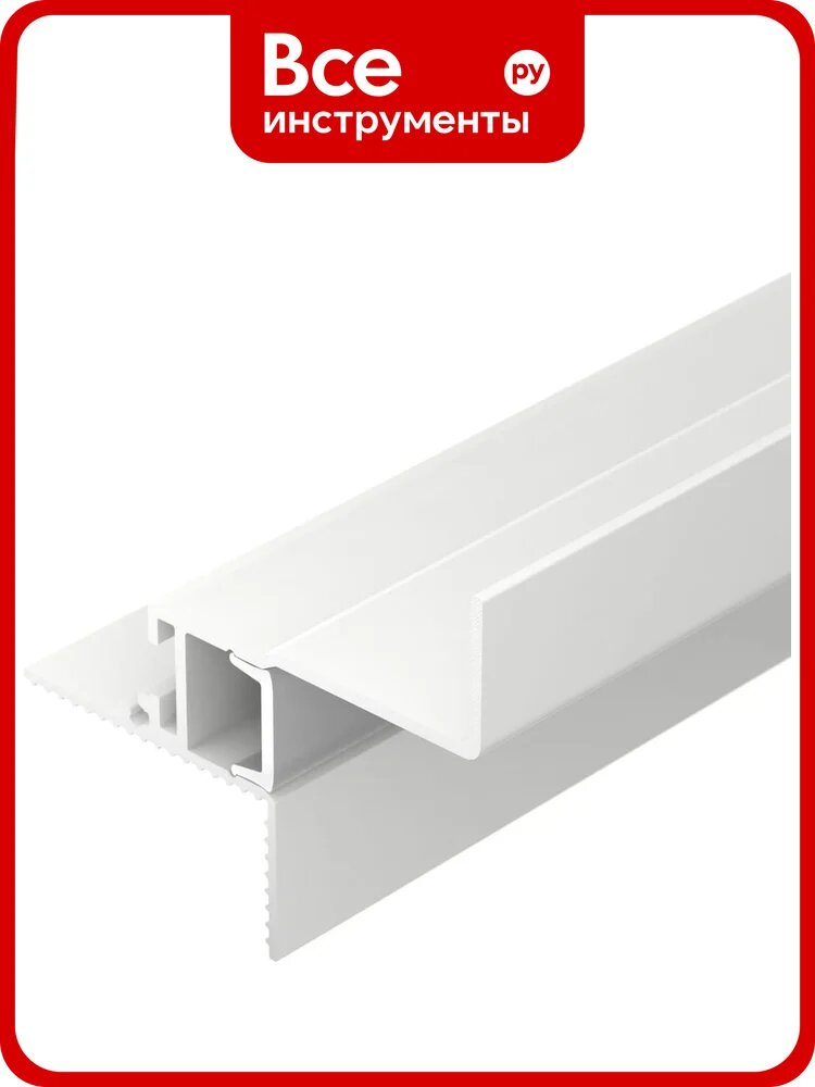 Профиль Arlight СEIL-S12-SHADOW-20-SIDE-3000 WHITE 3 м 052241