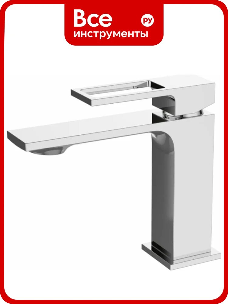 Смеситель для раковины BELBAGNO LUCE без донного клапана, хром LUC-LVM-CRM