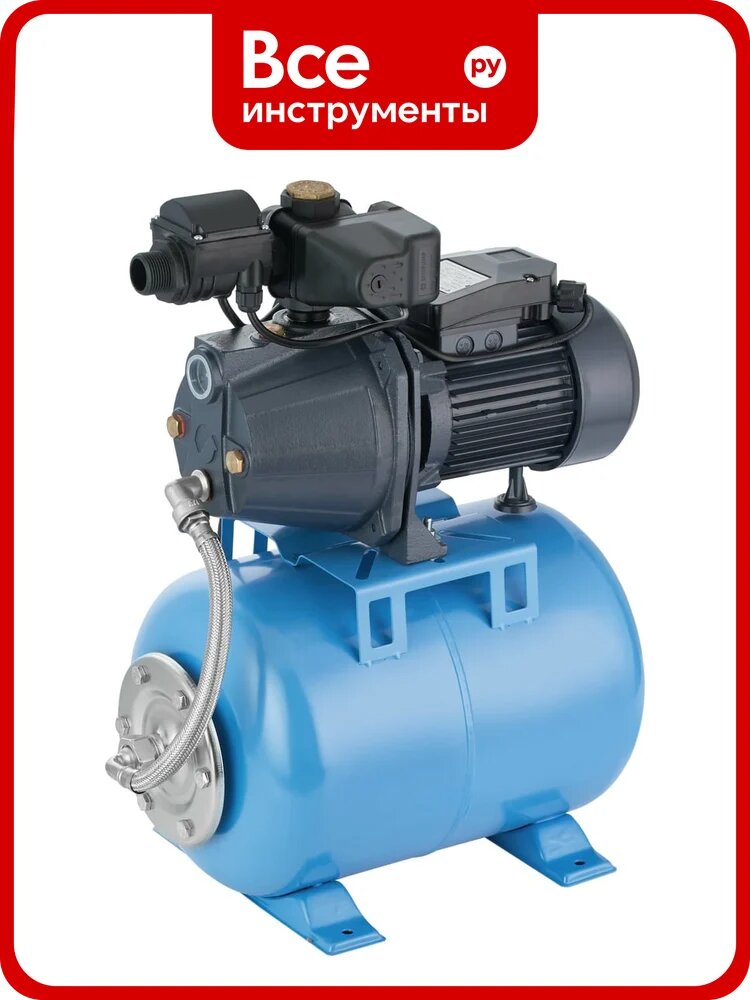 Насосная станция Unipump акваробот JET 80 S-24, центробежный, чугунный корпус, 600Вт