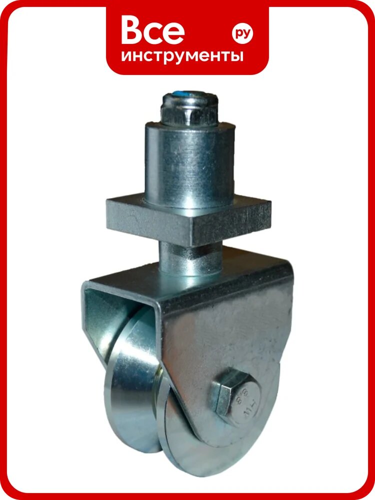 Колесо роликовое для откатных ворот (60х30 мм; цинк) MFK-TORG ГВ-60mm*30mm