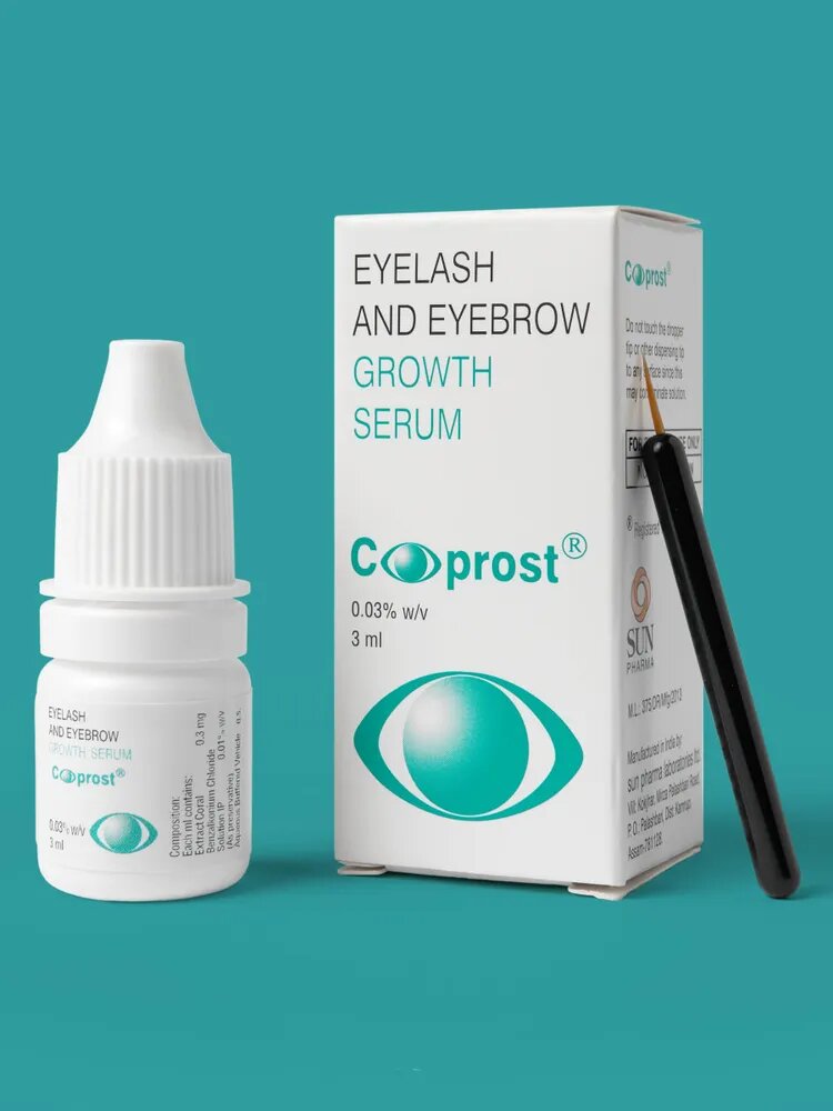 Cprost (Сипрост) средство для роста ресниц и бровей, 3 мл.