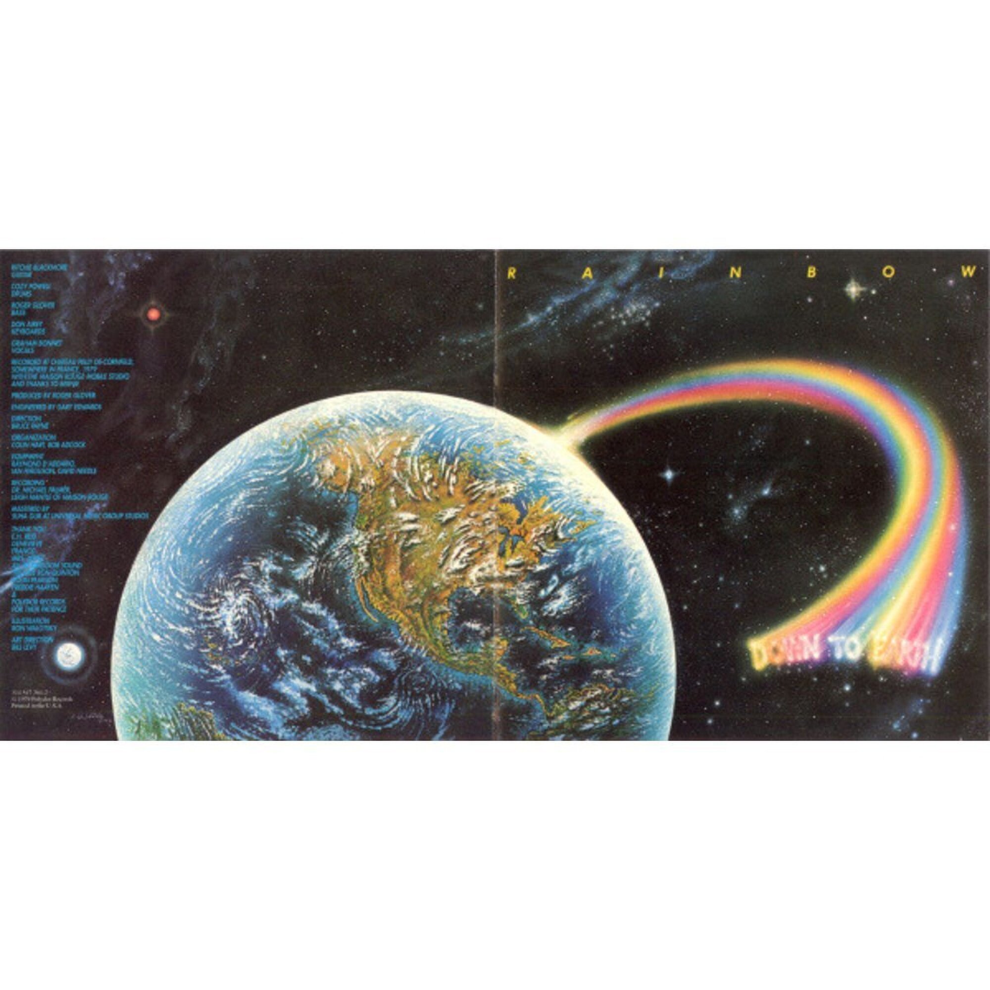 RAINBOW - Down To Earth, (CD, Переиздание, Ремастеринг) Компакт Диск — фото 1