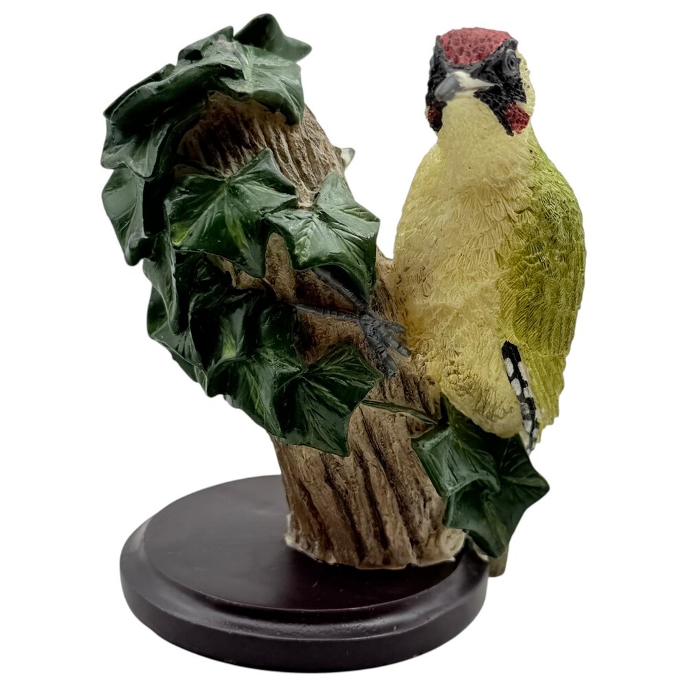 Статуэтка "Птицы Дятел зеленый", 10 см, дизайнер Энди Пирс, 2003 г, Vogelwelt, Англия