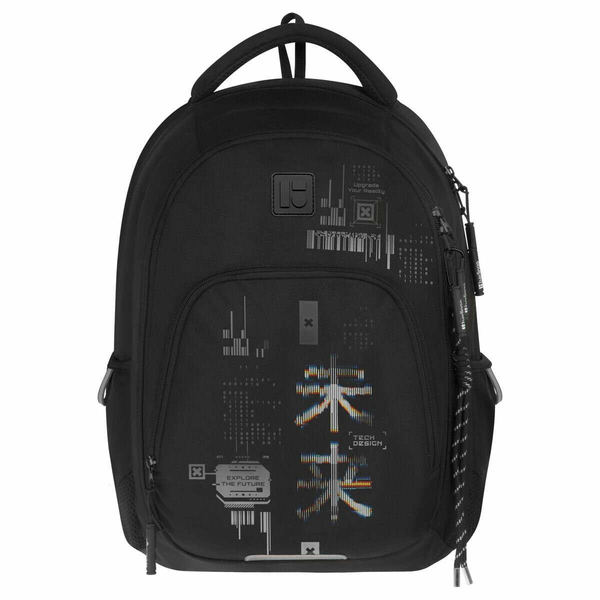 Рюкзак школьный Berlingo ErgoFit "Dark Matter" 42x30x17см, 2 отделения, 3 кармана, эргономичная спинка (RU-FL-202603), 10шт.