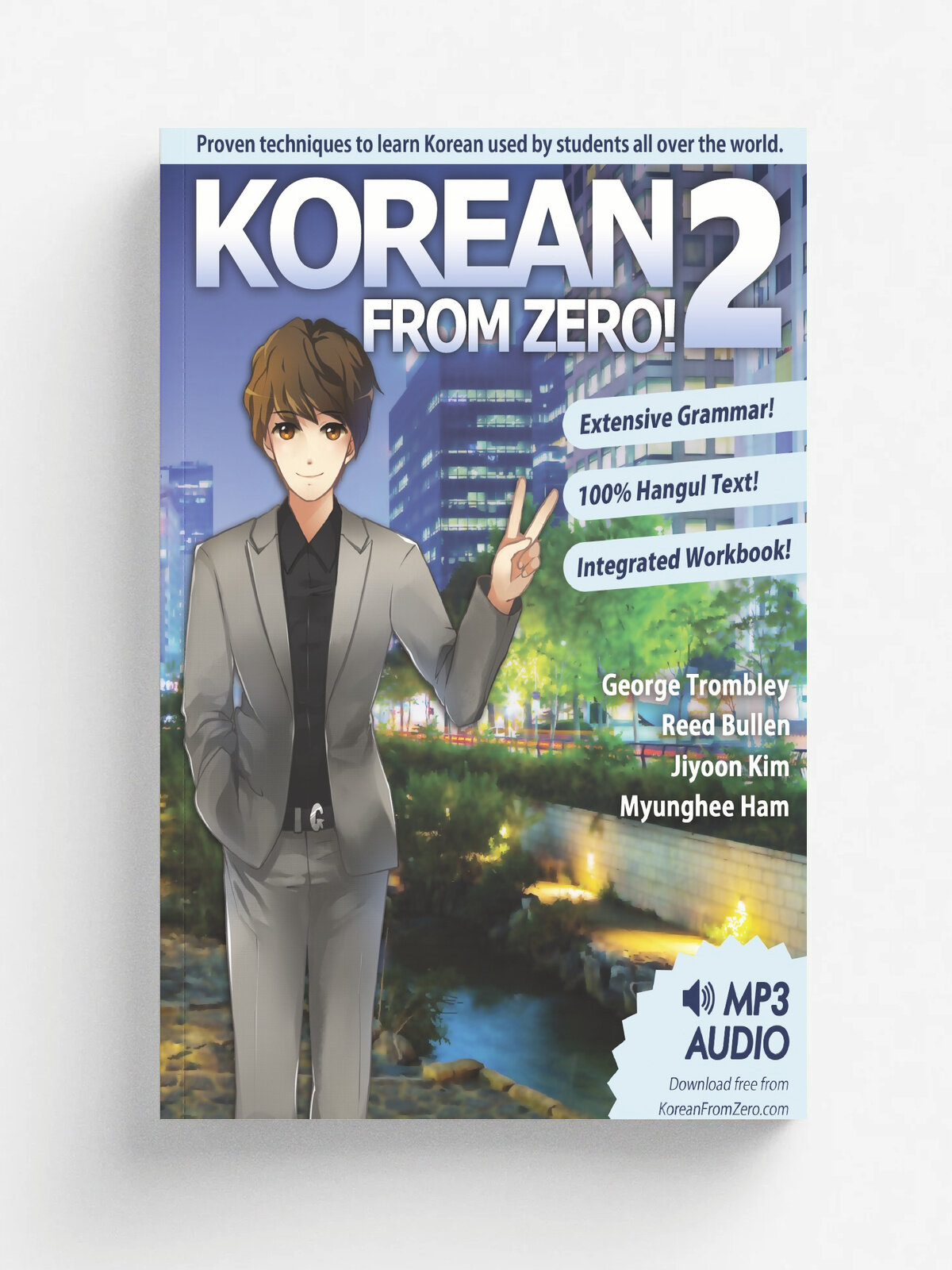 Korean From Zero! 2. Continue Mastering the Korean Language with Integrated Workbook and Online Course