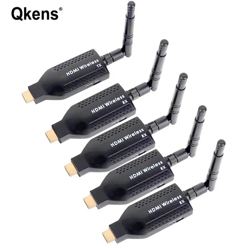 Беспроводной HDMI TX 1 / RX 4 Qkens