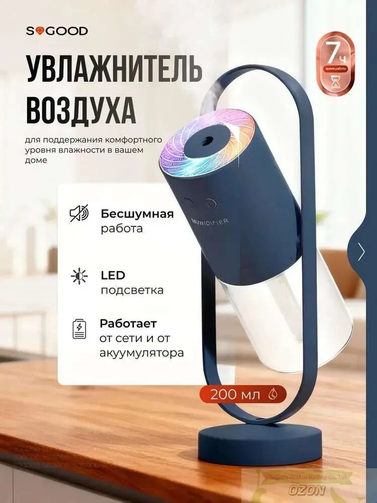 Увлажнитель воздуха KxTYDr, синий