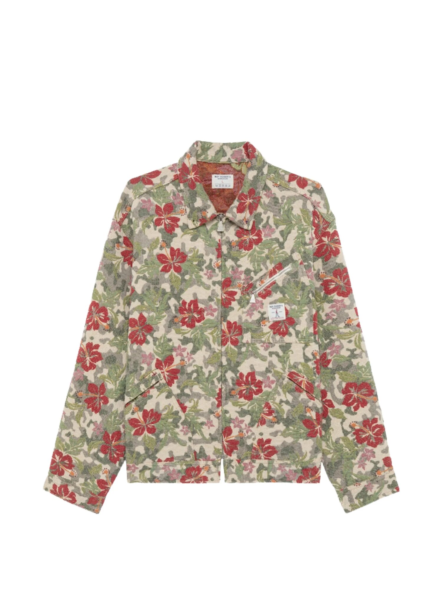 Куртка Roy Roger's Floral-jacquard work jacket