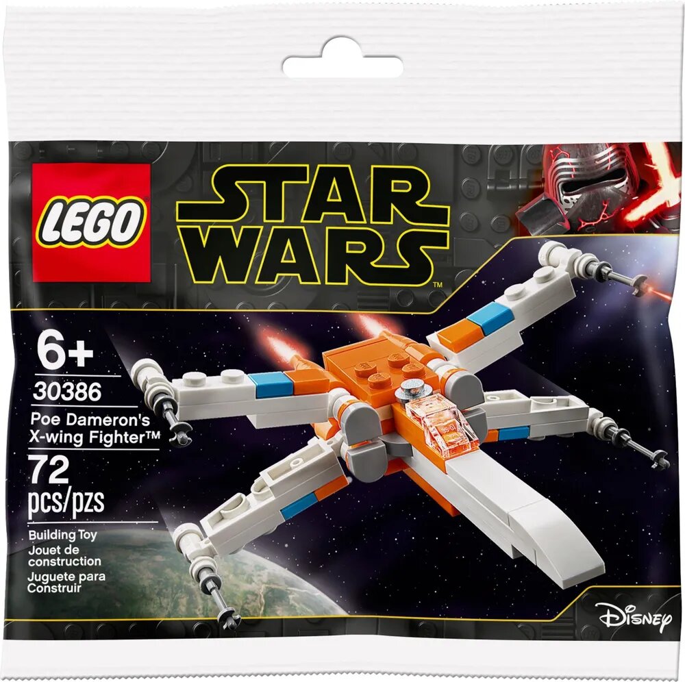 Конструктор LEGO Звездные войны Poe Damerons X-Wing Fighter 30386