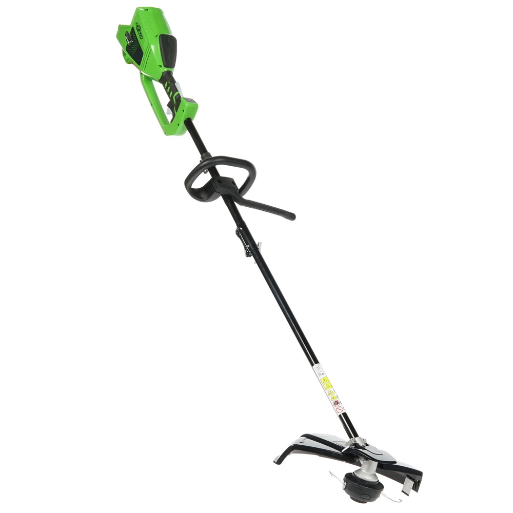 Триммер электрический GREENWORKS GD40BC, аккумуляторный, 40В, без АКБ, без ЗУ