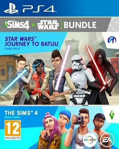 Игра The Sims 4 + Star Wars: Journey to Batuu - Bundle для PS4, английская версия