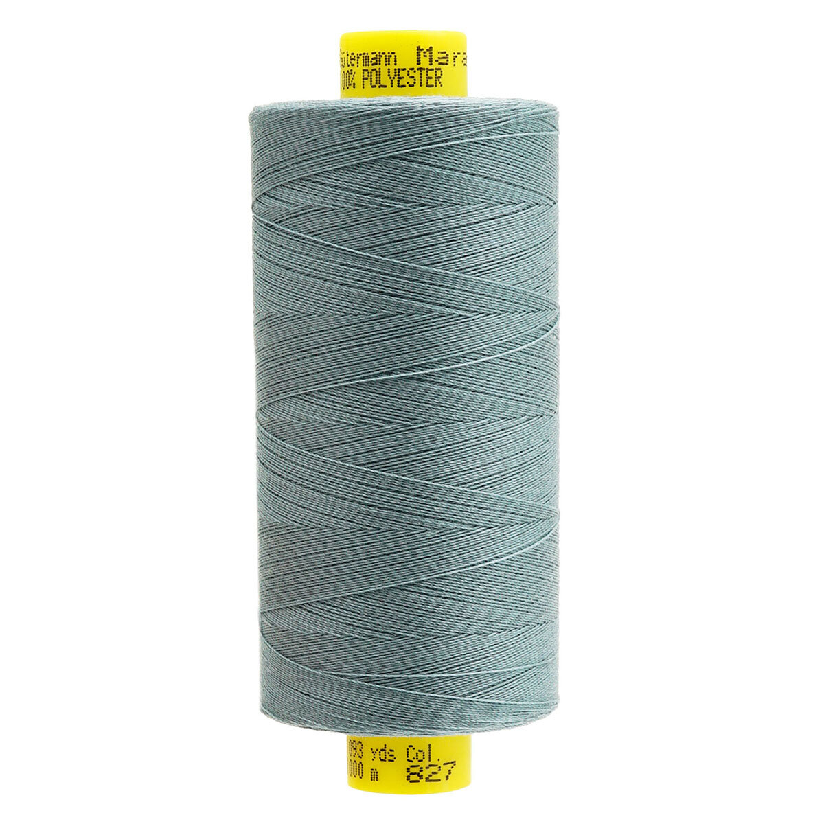 Нитки Mara 120/1000 м универсальные, 100% полиэстер Gutermann 700207 (827 сизый), 10 шт