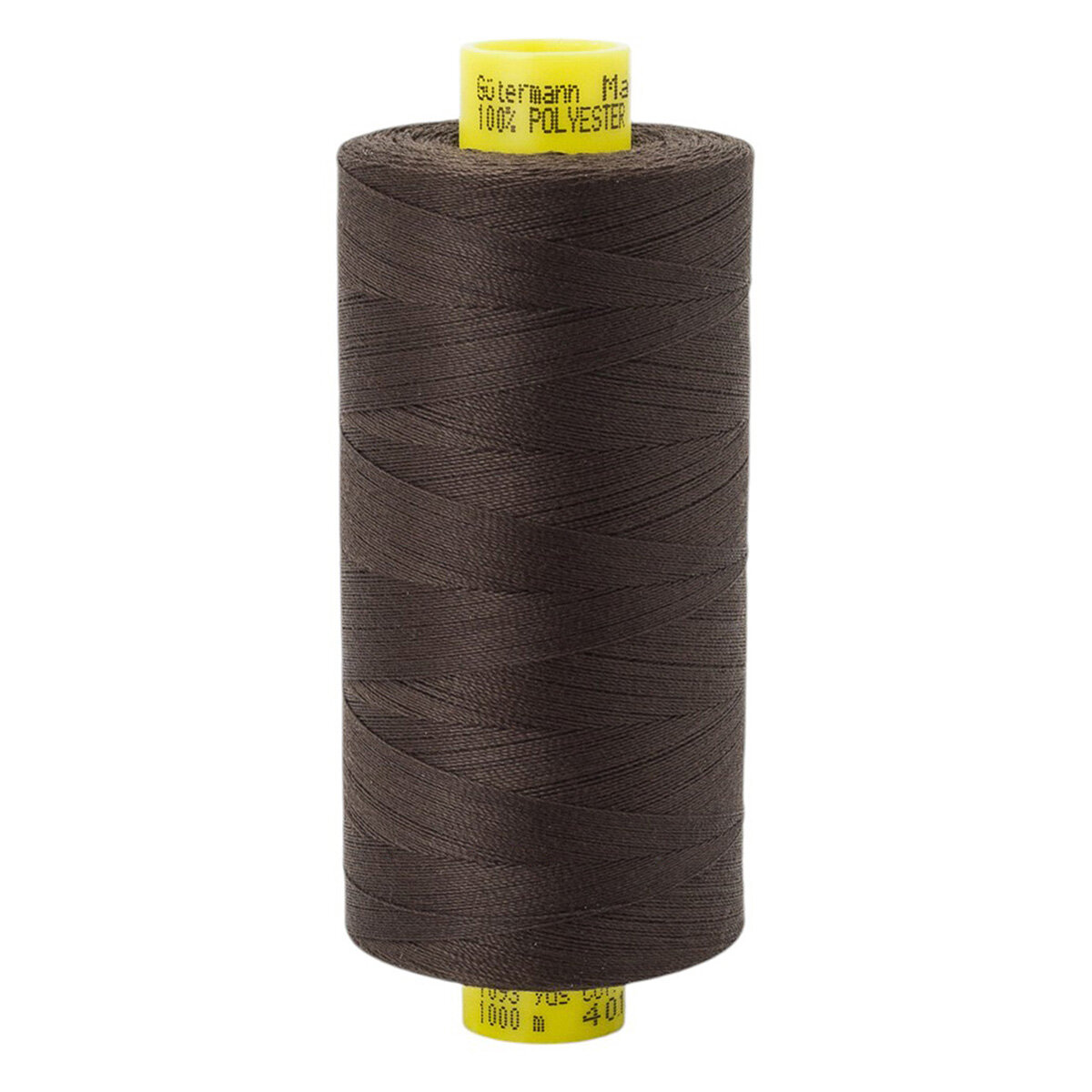 Нитки Mara 120/1000 м универсальные, 100% полиэстер Gutermann 700207 (4015 буро-коричневый), 10 шт