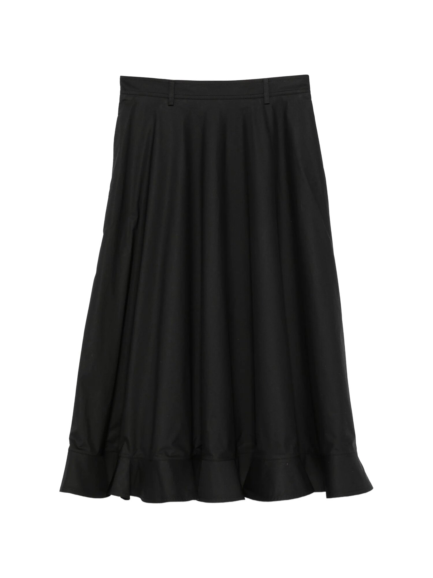 Юбка Ruffled-hem midi full skirt