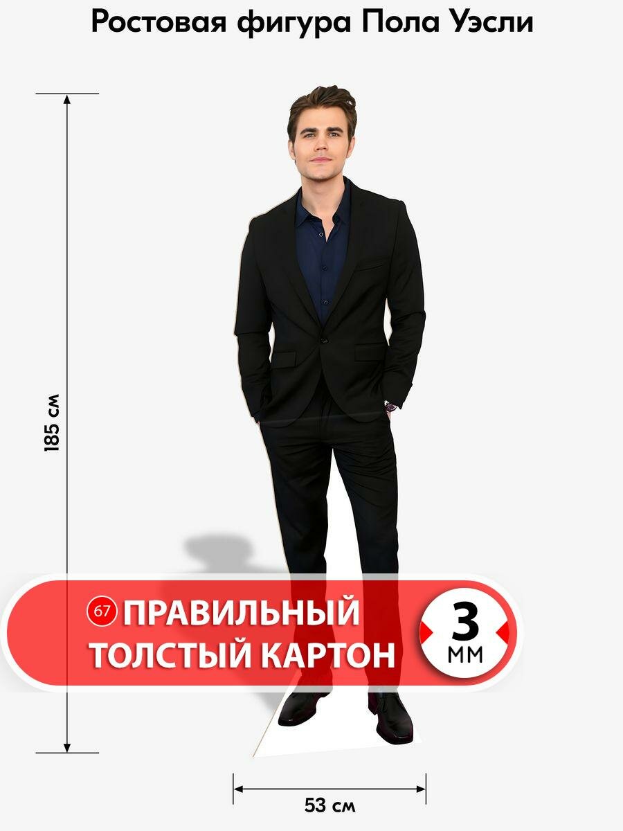 Аксессуар для фотосессий, самое это, Пол Уэсли ростовая фигура