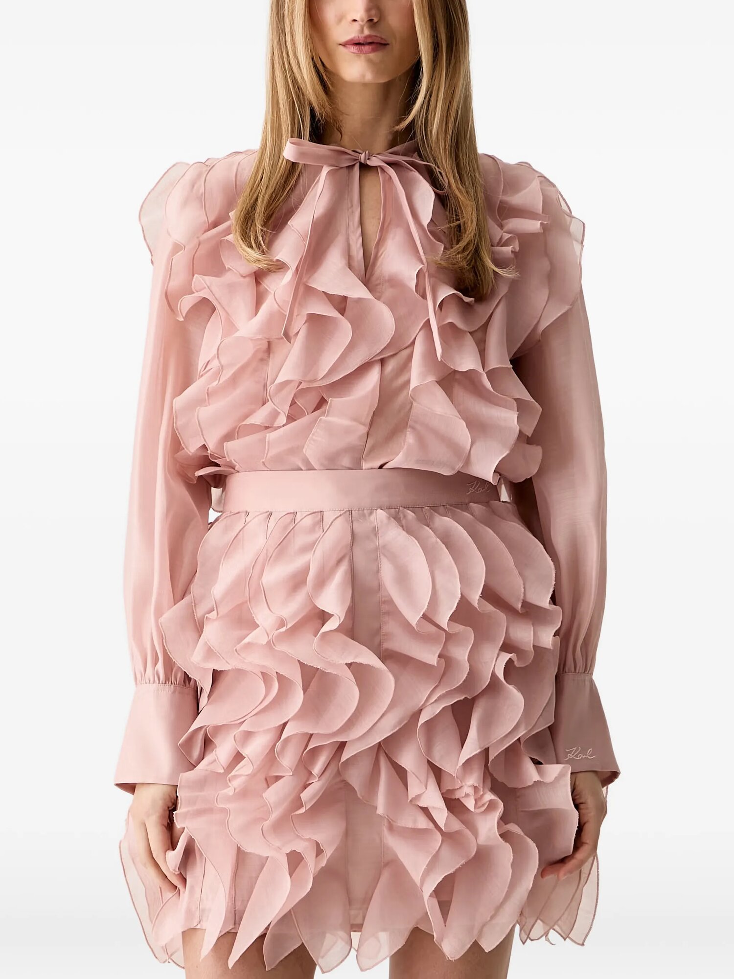 Блуза Ruffled blouse
