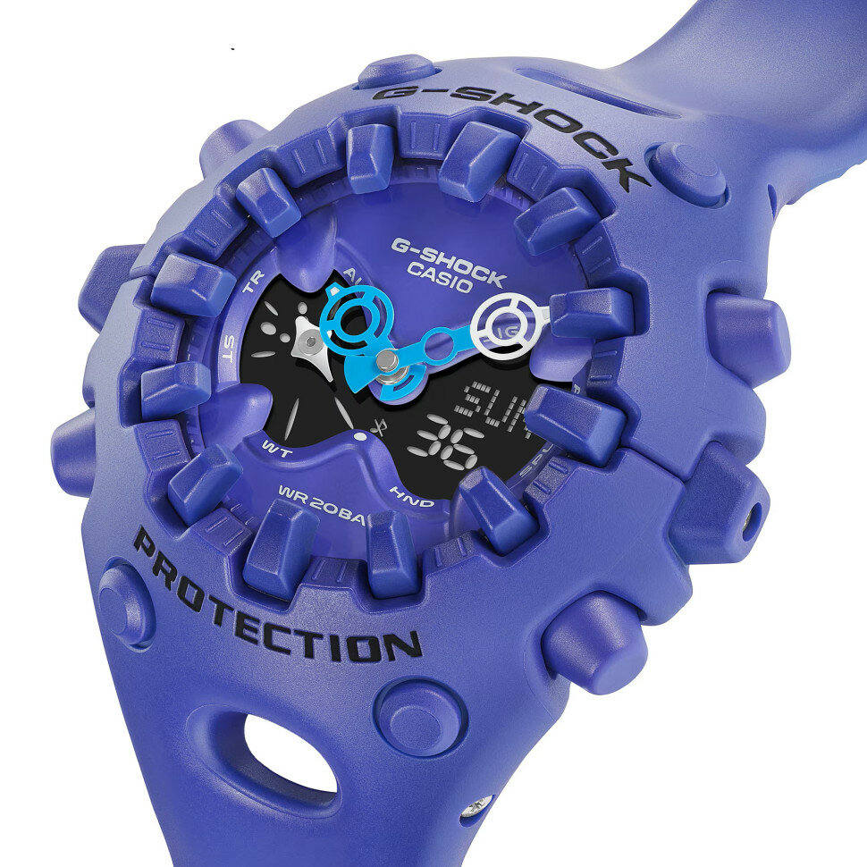 Наручные часы CASIO, черный/фиолетовый — фото 1