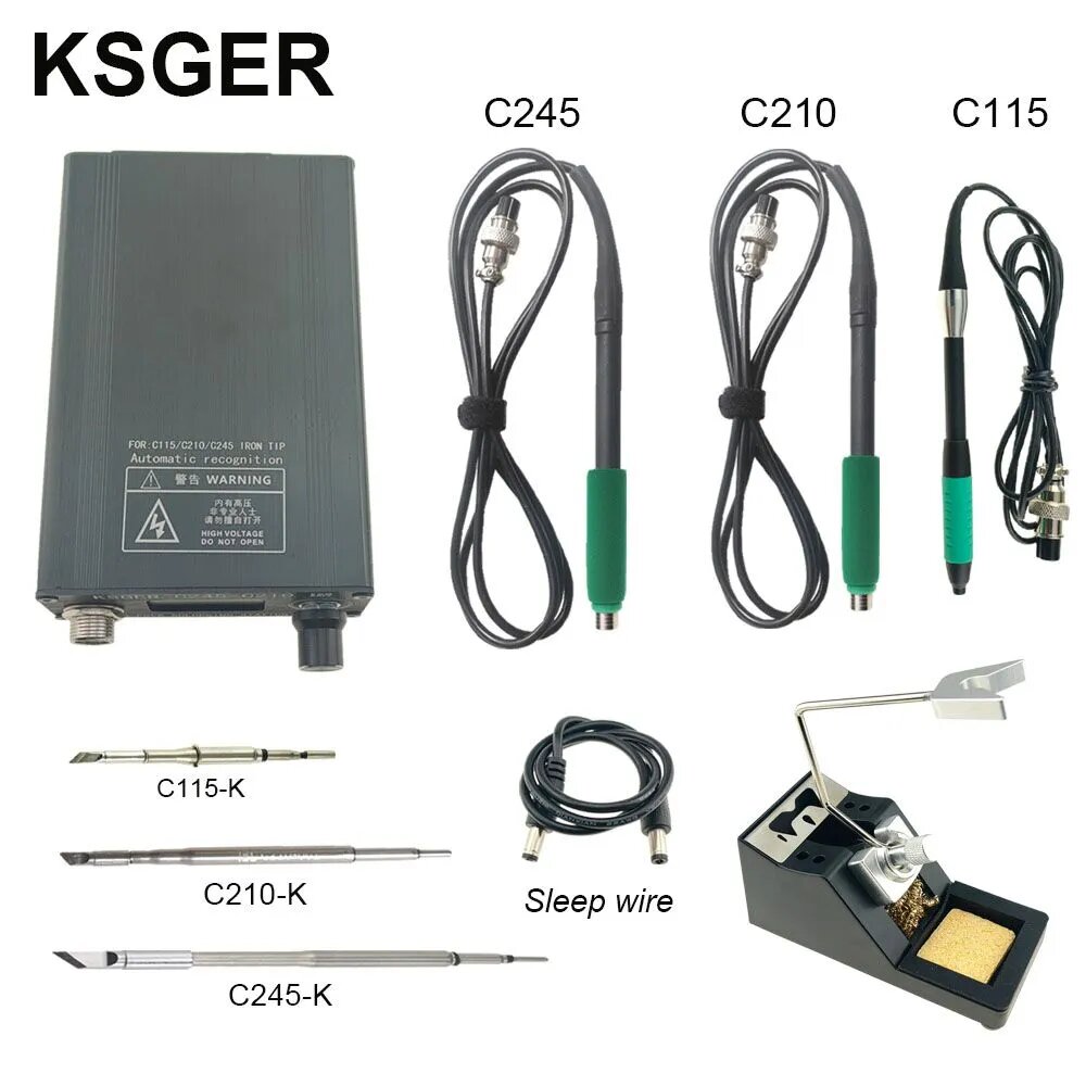 KSGER C245 Сварочный стол C115 для JBC C210 Ремонтно - сварочный инструмент для телефонов без свинца 180 Вт Кронштейн для горячего сна AC220V