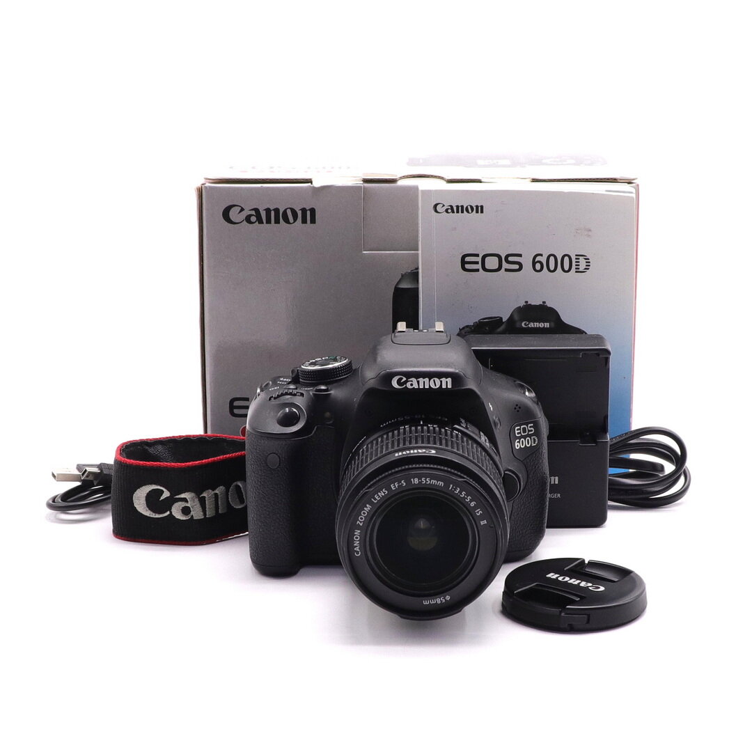 Canon EOS 600D kit в упаковке (пробег 14250 кадров)