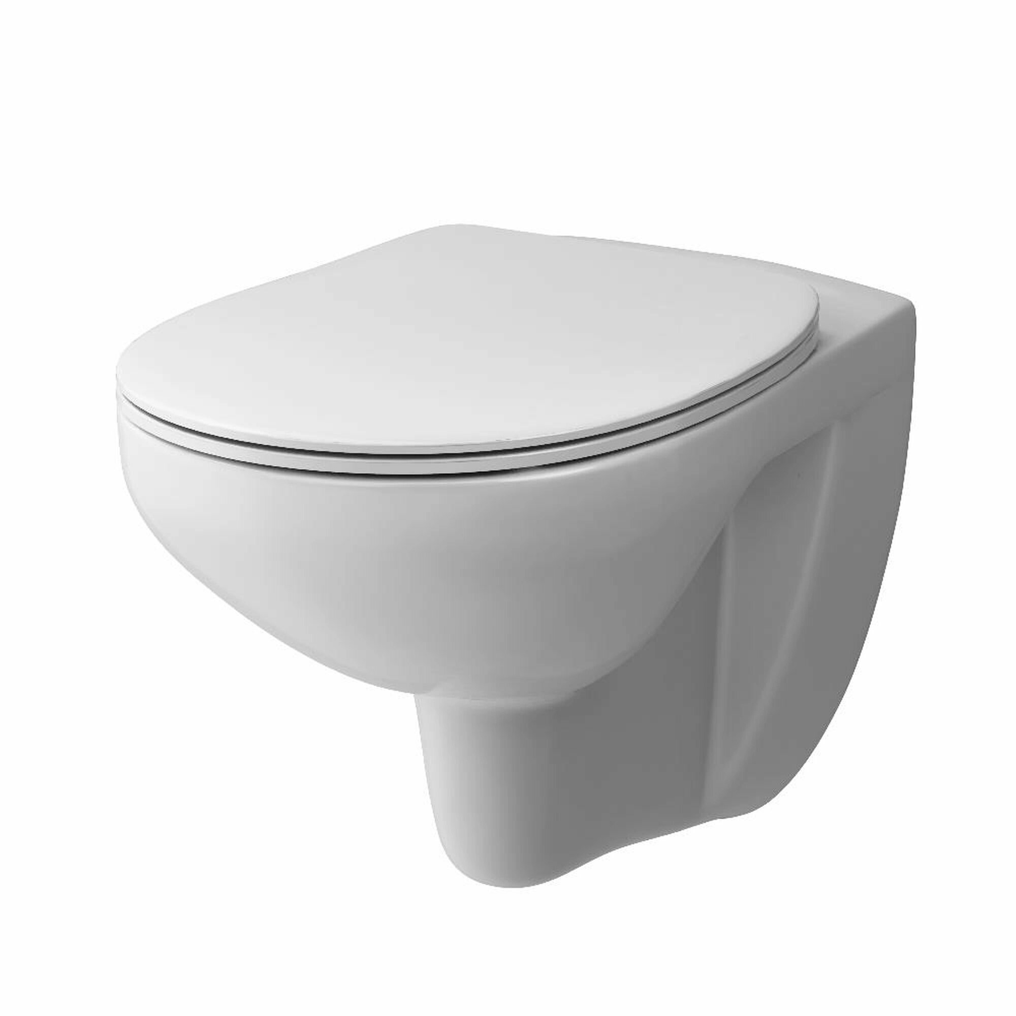 Унитаз подвесной Damixa Elder DX17C1700SC, безободковый, с сиденьем микролифт.