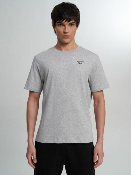 Футболка спортивная Reebok, размер 2XL, серый — фото 1