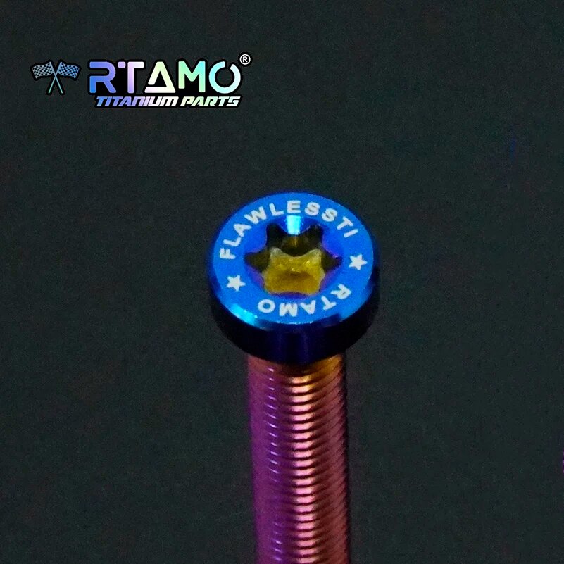 RTAMO Болт из титанового сплава Gr5 M6x12/15/20/25/30/35/40/45 мм