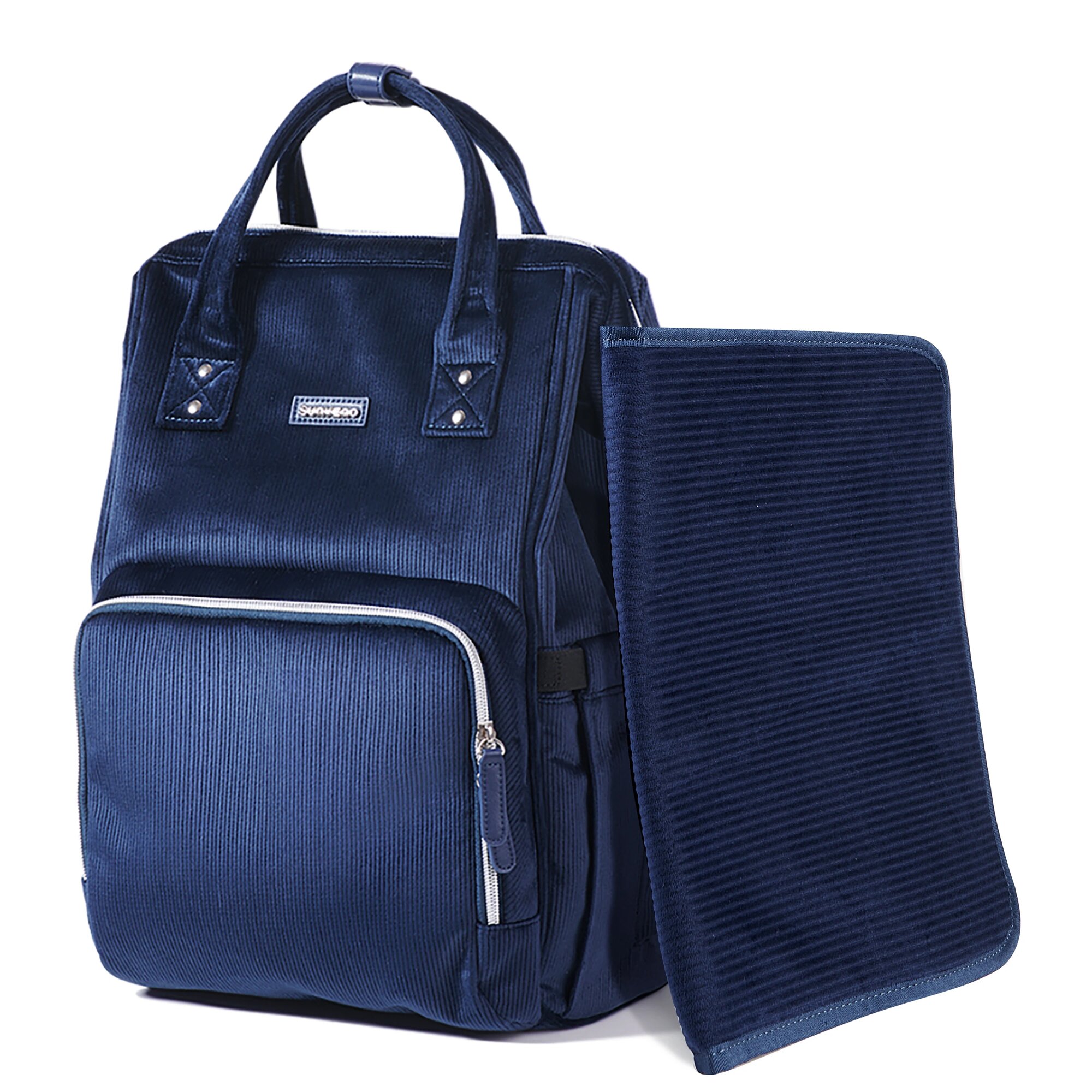 Sunveno рюкзак для мамы Синий, Corduroy Blue