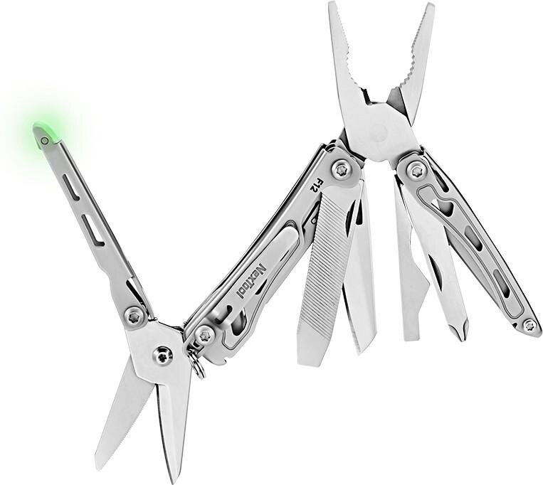 Мультитул Xiaomi NexTool Functional Pliers F12 NE20410A, серебро