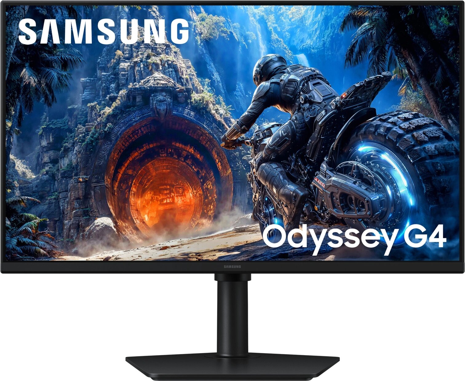 Монитор Монитор Samsung 27" Odyssey G4 S27HG400EIXCI черный IPS LED 16:9 HDMI матовая HAS Piv 300cd 178гр/178гр 1920x1080 300Hz FreeSync Premium DP FHD 4кг