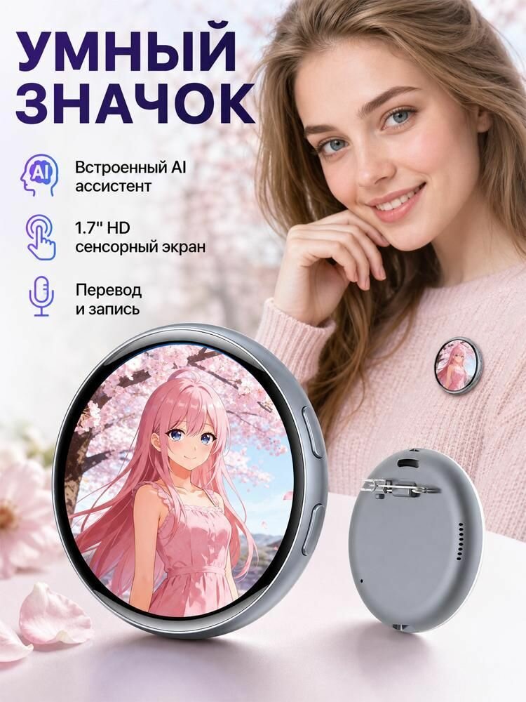 Электронная панель ИИ-анимация Микро-главы