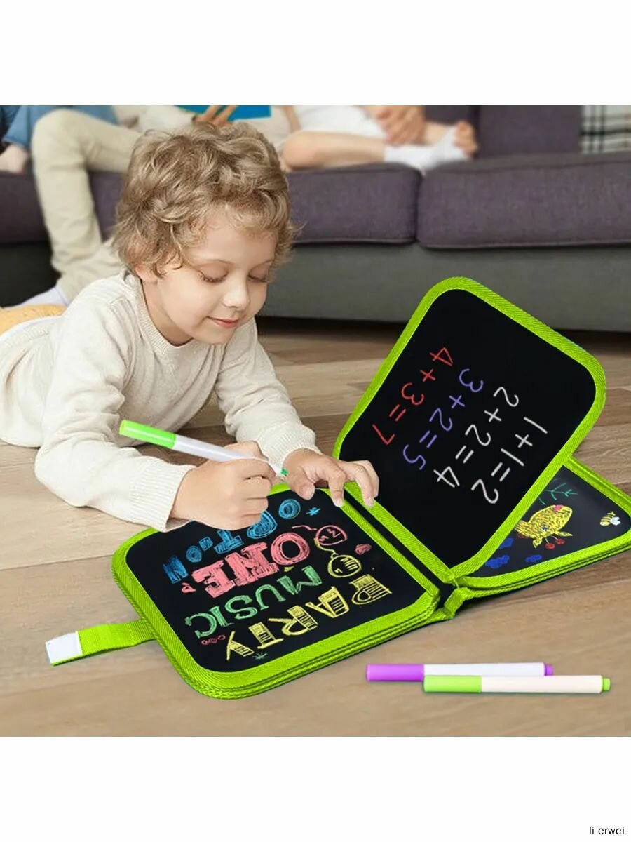 Альбом для рисования детский, пиши - стирай развивающая тетрадь, раскраска для малышей