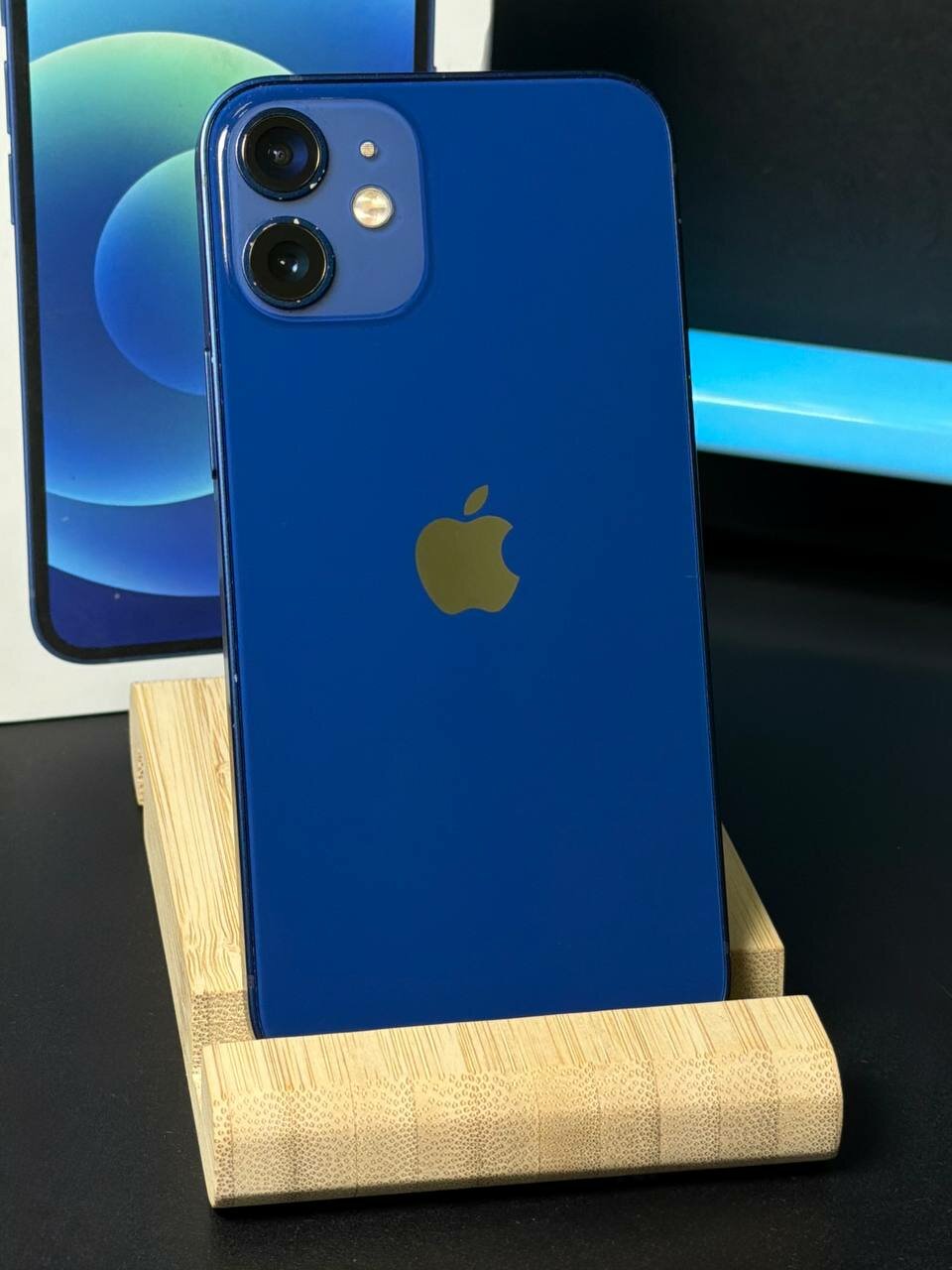 Смартфон Apple iPhone 12 MIni, 256 ГБ, nano-SIM + eSIM, синий