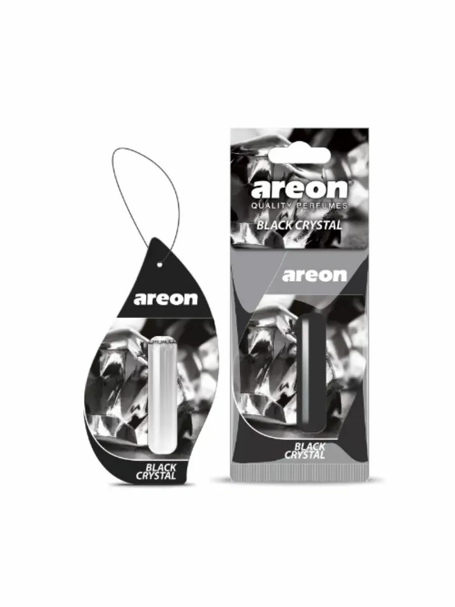 Ароматизатор для автомобиля подвесной "AREON" Черный Кристалл