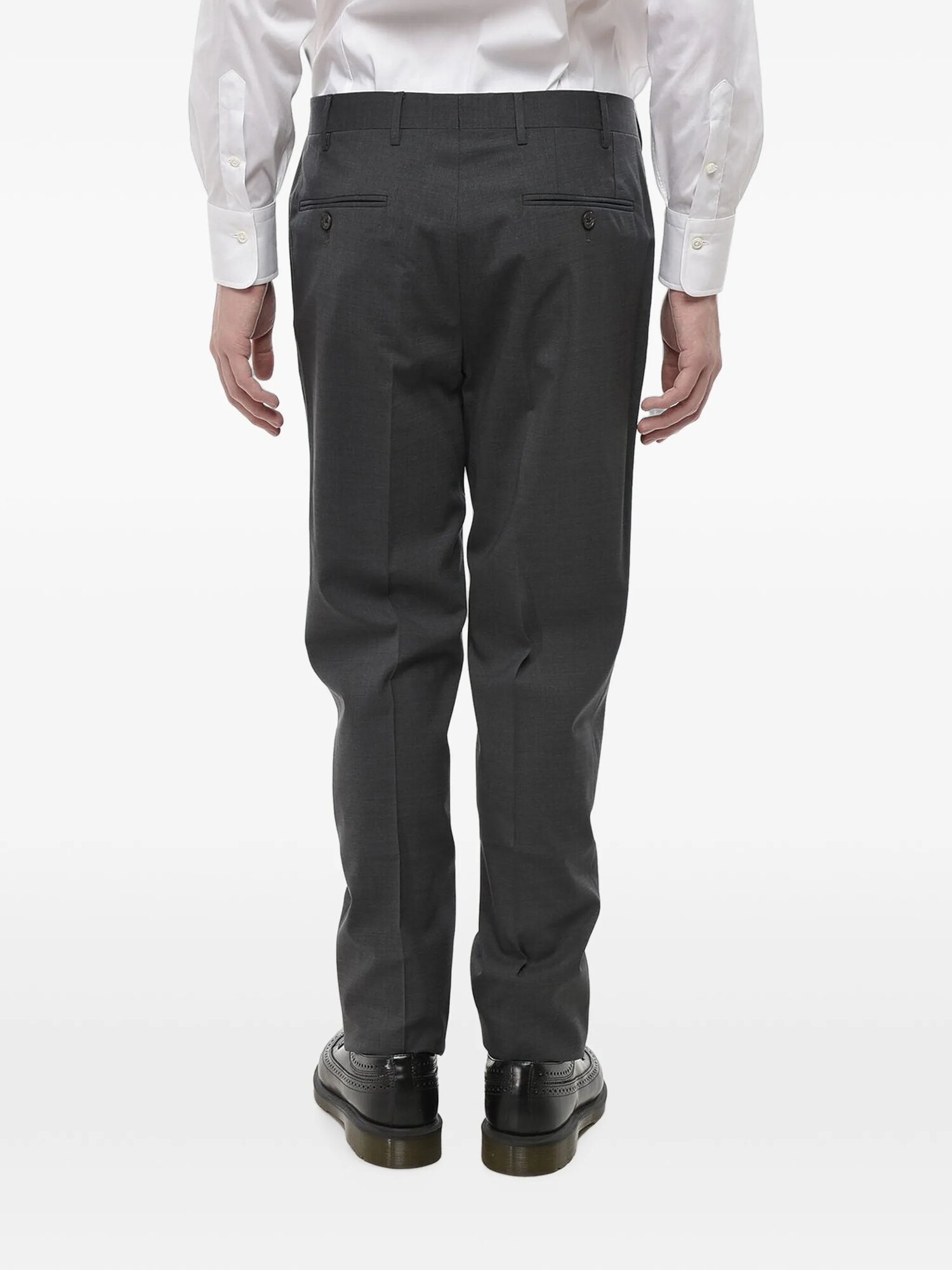 Брюки Corneliani Belt-loop virgin-wool trousers, размер 46 — фото 1