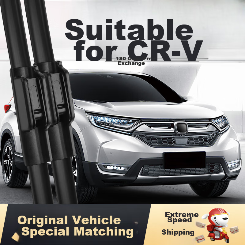 Дейюнь Оригинальные дворники для Honda CRV передние 19 дюймов 2007-2023 гг. резиновый ленточный элемент Цвет：CRV 12-22
