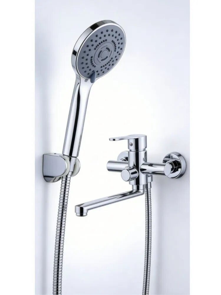 Смеситель GROHE с вентильным управлением и лейкой, нержавеющая сталь, ширина 110 мм