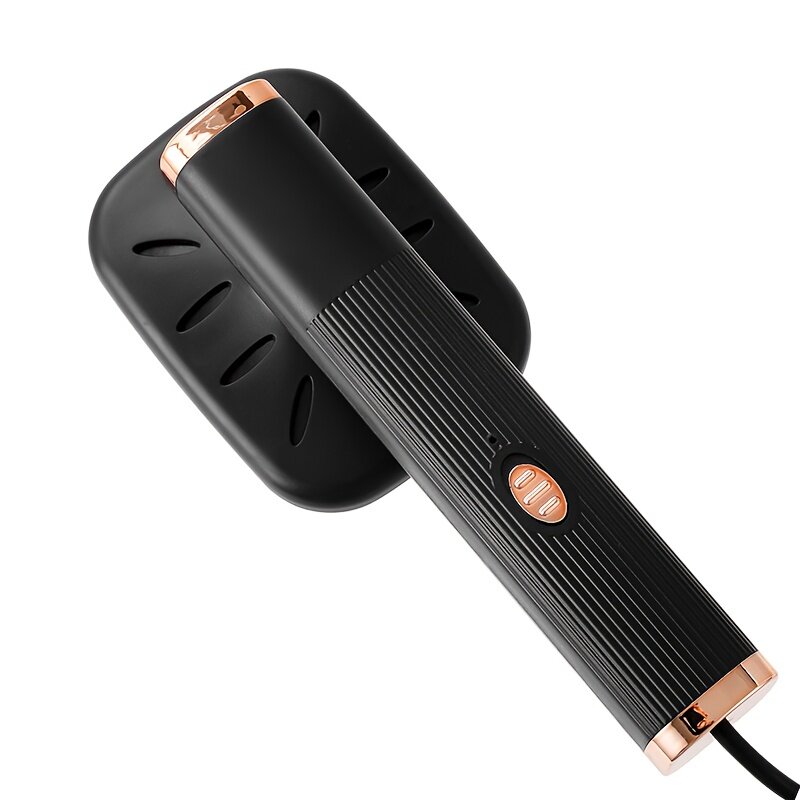 Ручной мини-утюг NIJ, портативный USB-паровой утюг 2 в 1 для глажки и отпаривания, 36 В, безопасная работа, эргономичный дизайн, для дома и путешествий, черный