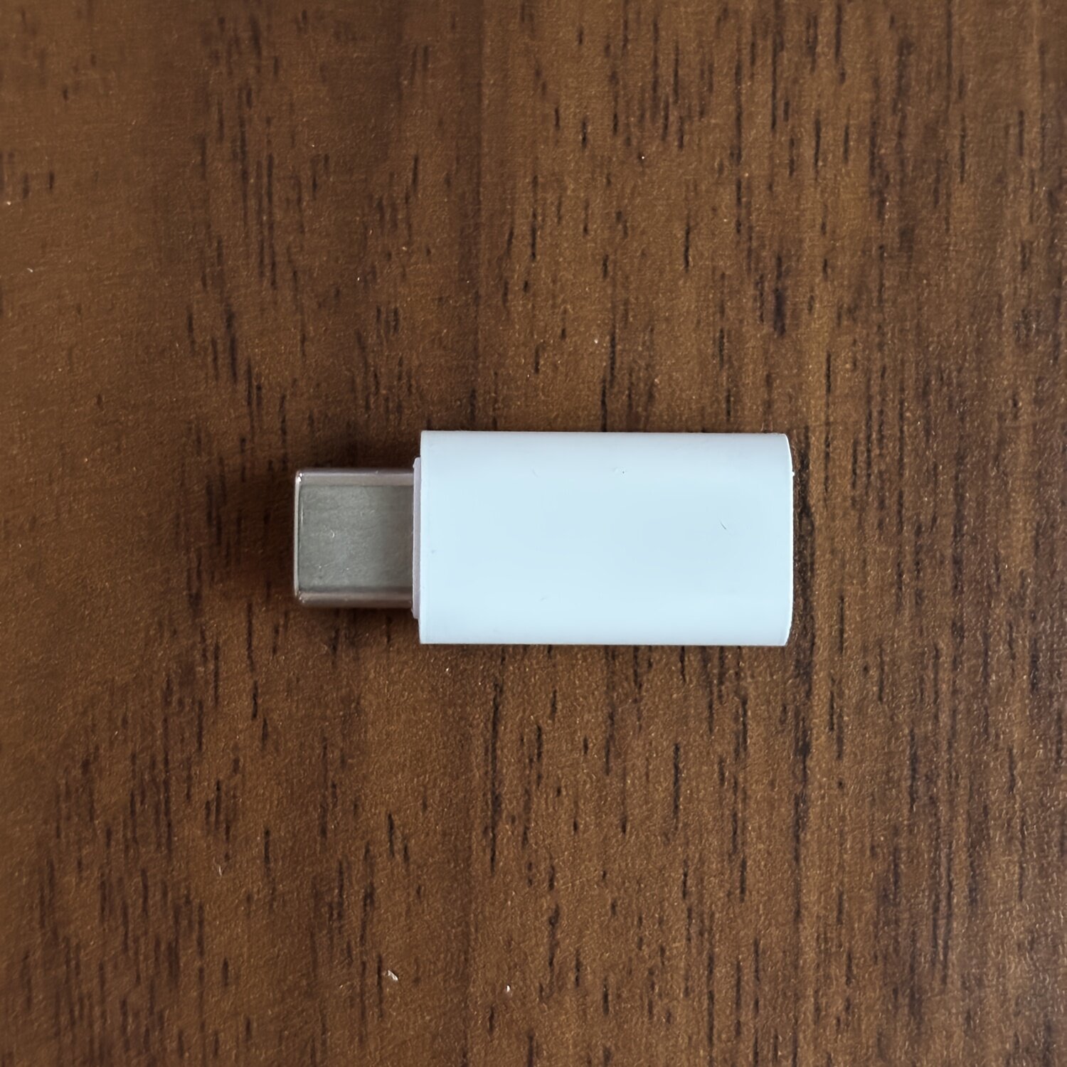 Адаптер-переходник с разъема Lightning на USB-C для зарядки, белый, 1 шт.