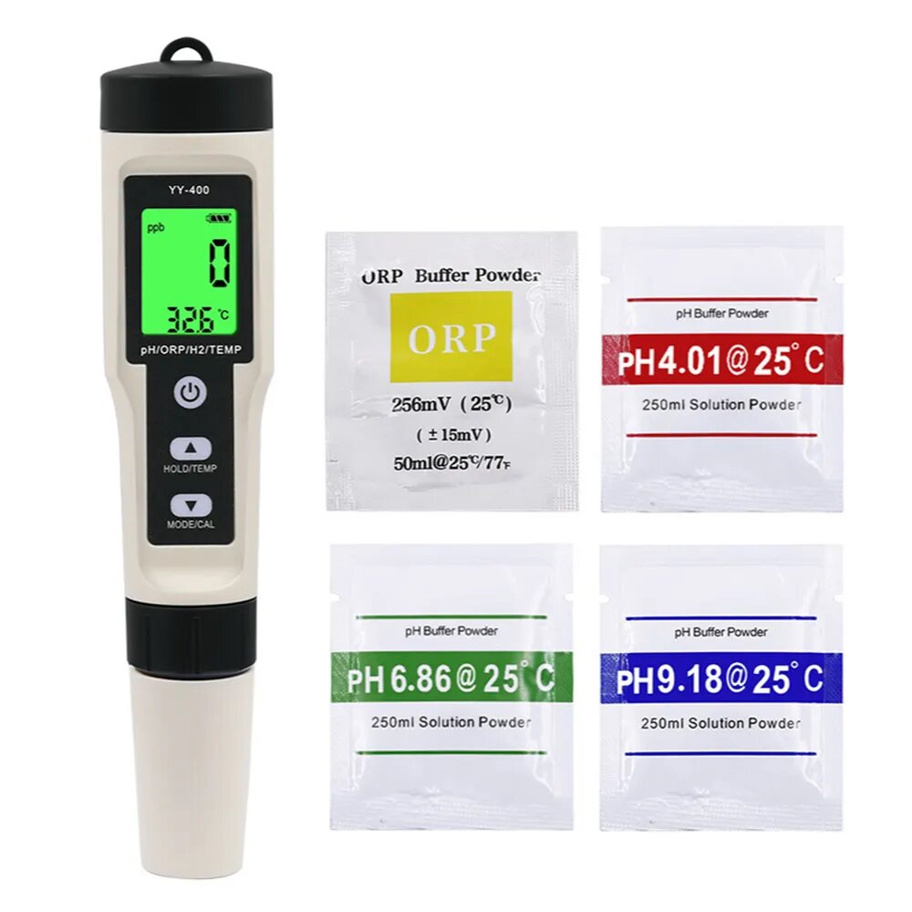 PH Meter Digital 4 в 1 Многофункциональный pH/ORP // Temp -тестер, - Подсветка