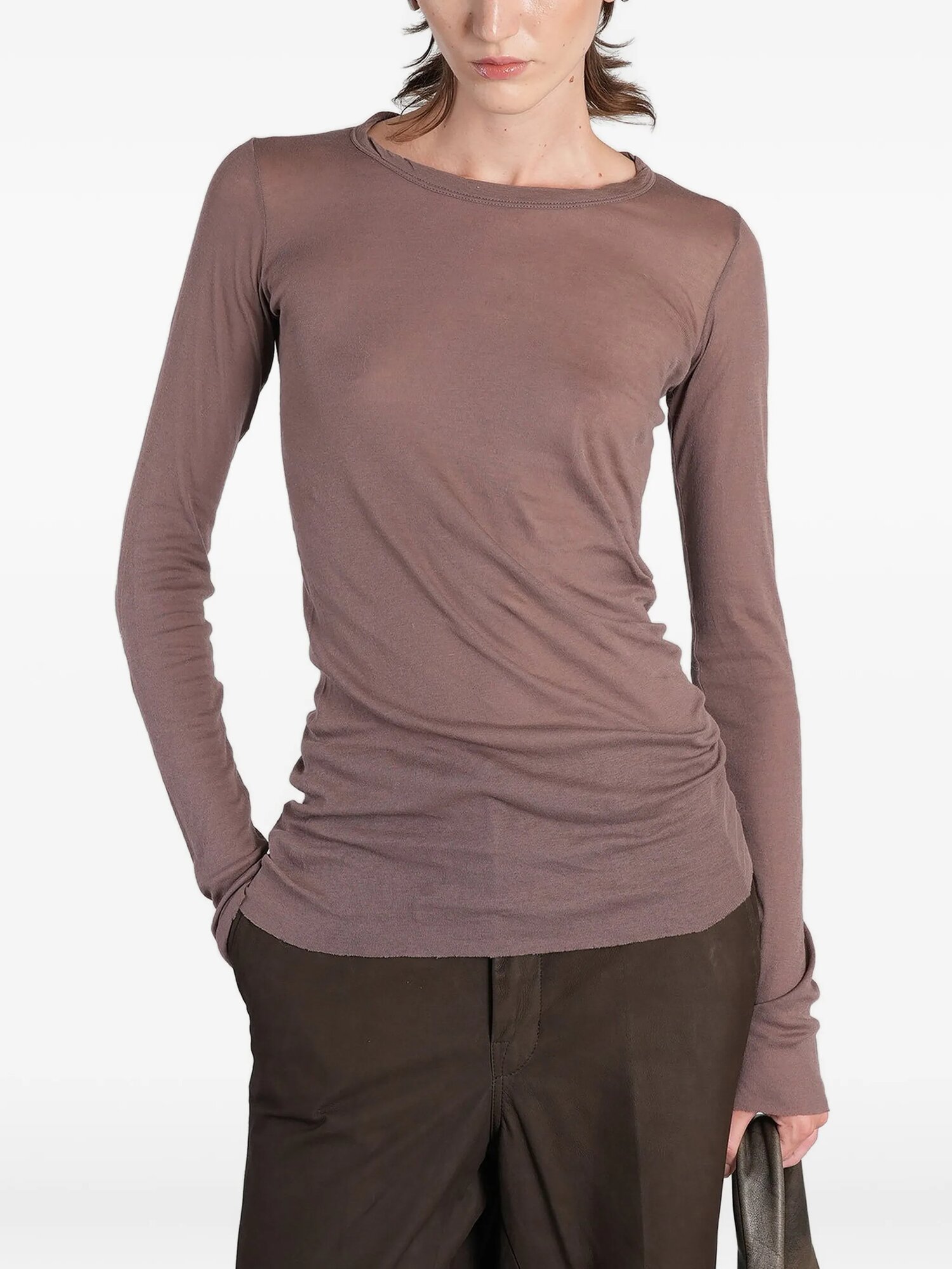 Свитер Exposed-seam long-sleeve sweater