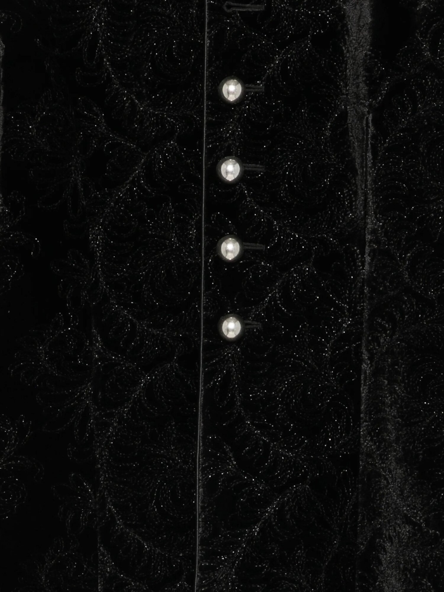 Пиджак Ann Demeulemeester Jacquard-patterned pearl-button jacket, размер 40 — фото 1